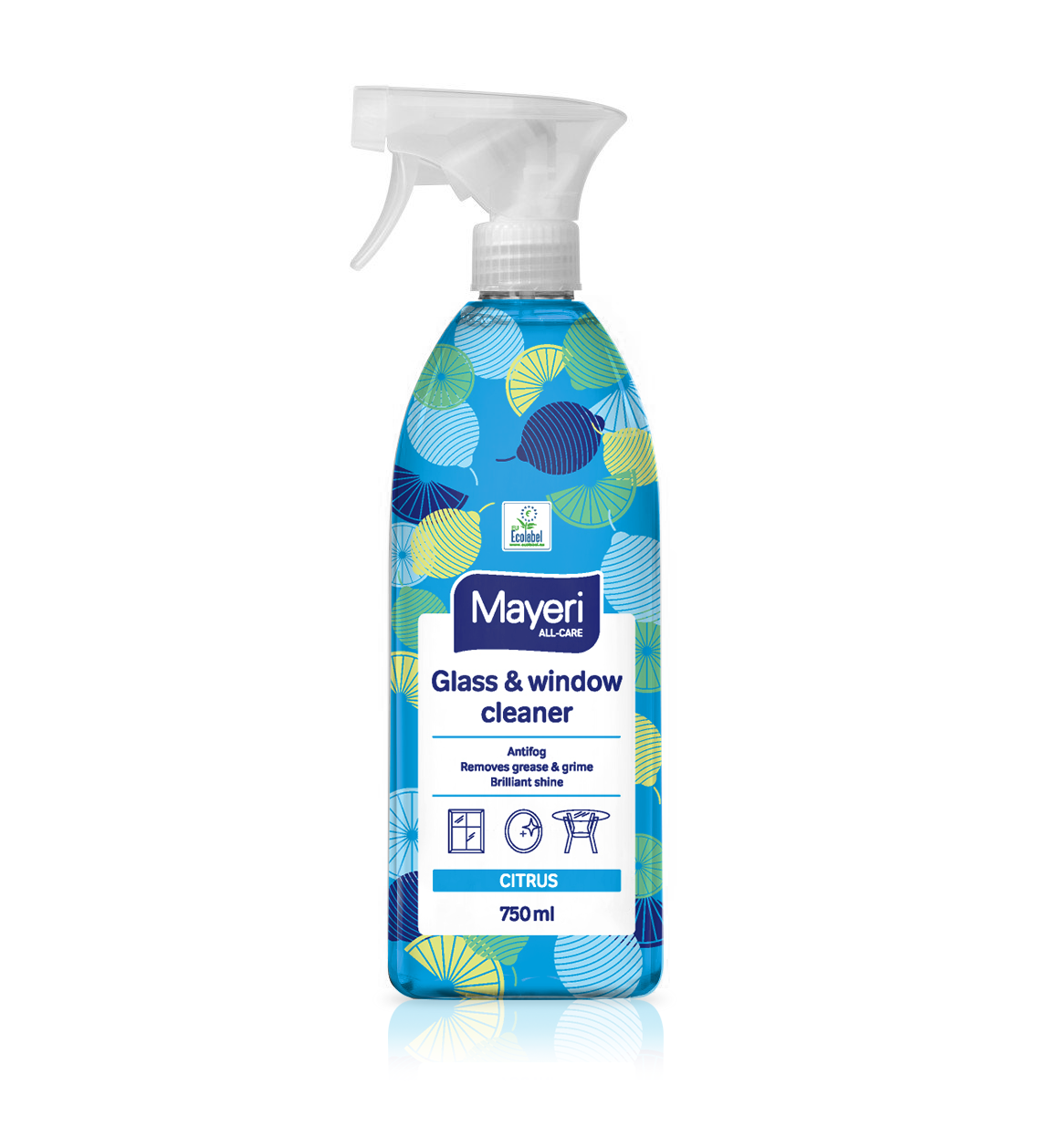 Mayeri ALL CARE Glass&Windo klaasipesuvahend 750 ml - Aren